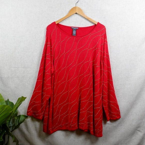 Chelsea & Theodore | Sweaters | Chelsea Theodore Women Plus Gold ...